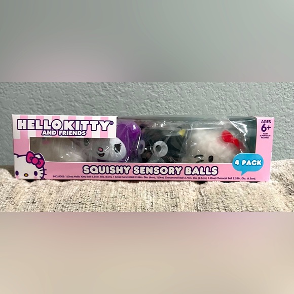 Toys | Hello Kitty Friends Squishy Sensory Balls | Poshmark